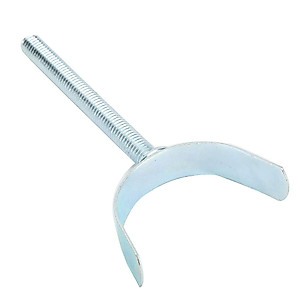 Threaded Spindle Rods, U Shape Baby Gates Spindle Rod Stair Banister Adapters for Pressure Mounted Gates Screw Mounted Bolts for Pet Dog Indoor Safety Gates