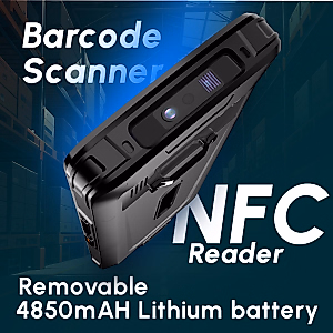 Rayoungtek Android 12 Barcode Scanner 4+64GB Built-in 1D/2D/QR Zebra SE4710 Bar Code Scanner 4G Wireless Mobile Computer PDA N77 for Warehouse & Logistics