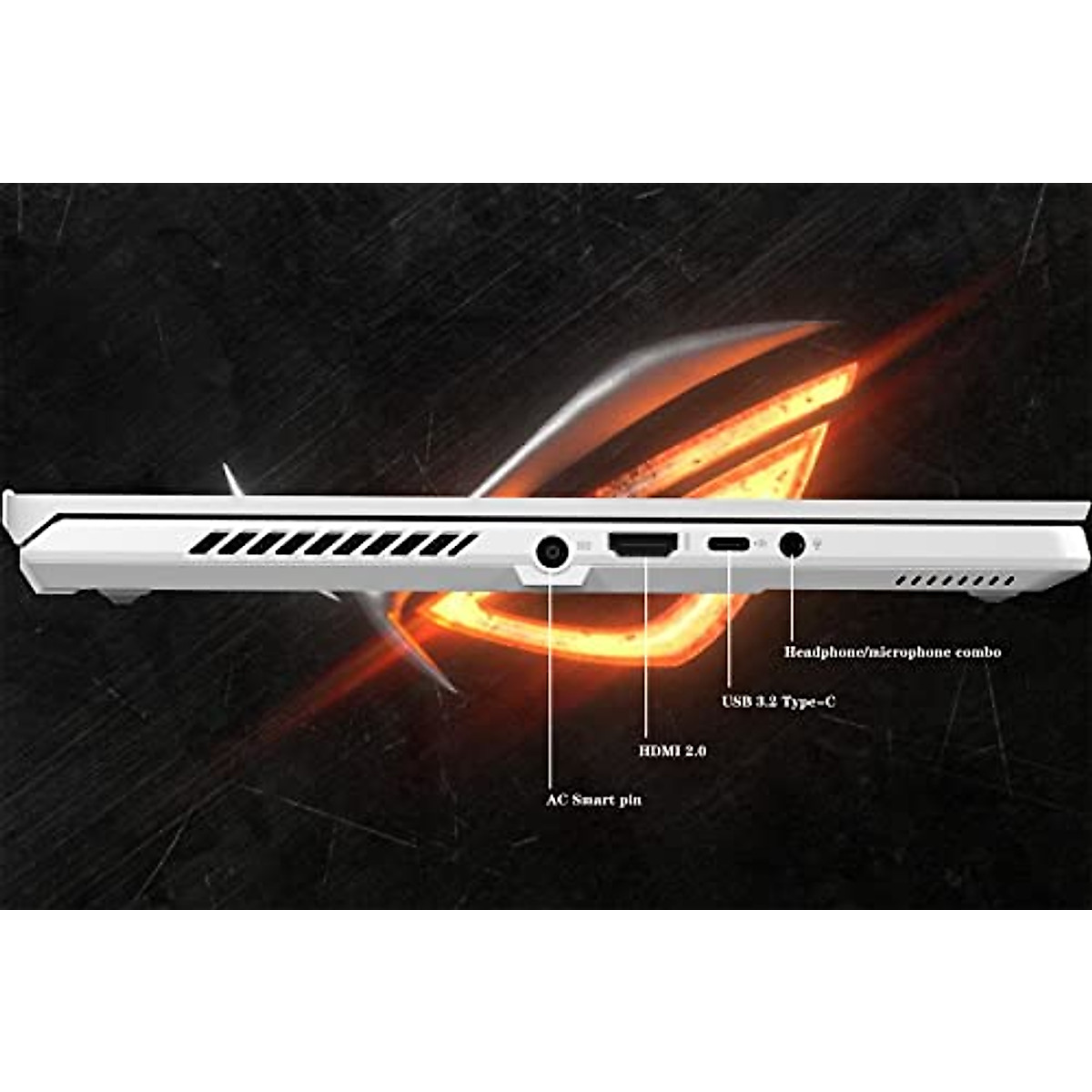 ASUS 2023 ROG Zephyrus 14" WQXGA 120Hz Gaming Laptop, AMD Ryzen-9 6900HS, 40GB DDR5 RAM, 4TB PCIe SSD, RGB Backlit Keyboard, AMD Radeon RX 6700S, Win 11, White, 32GB SnowBell USB Card