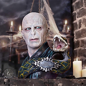 Nemesis Now Officially Licensed Harry Potter Lord Voldemort Bust 30.5cm, Multi Coloured