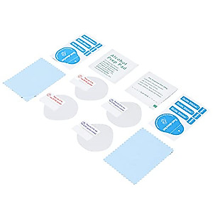 Kafuty-1 4Pcs VR Glasses HD Lens Protective Film for Oculus Quest 2, Scratch Proof, Sweat Proof, Dust Proof, Virtual Reality Glasses Accessories Lens Film Protective