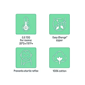 SwaddleMe by Ingenuity Original Swaddle, Size Large, For Ages 3-6 Months, 14-18 Pounds, Up to 30 Inches Long, 3-Pack Baby Swaddle Blanket Wrap