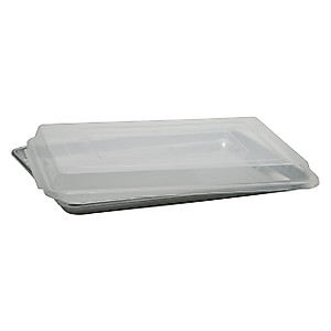 Winco Covers for Aluminum Sheet Pan, 13 by 18-Inch,Clear,Medium