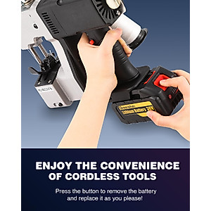Moonshan Rechargeable Lithium Battery for Cordless Bag Sewing Machine Bag Closing Machine Portable Bag Closer (Only One Battery)