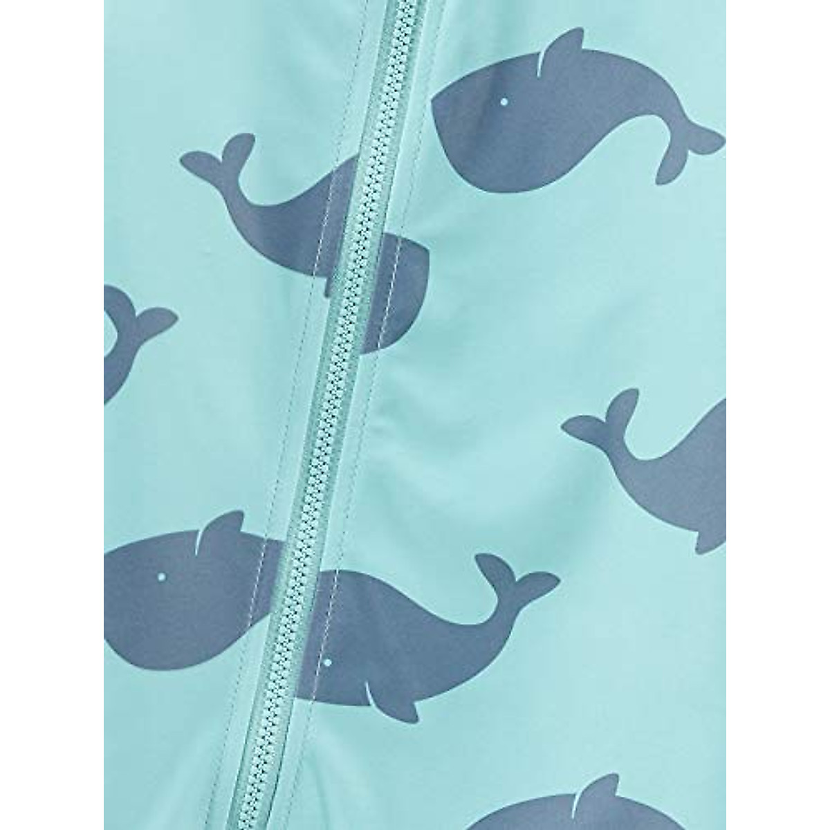 Simple Joys by Carter's Boys' 2-Pack 1-Piece Zip Rashguards, Turtle/Whale, 6-9 Months