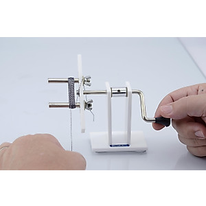 Beadalon 216S-100 7mm O.D. Pegs Tassel Maker, 2.5-9.7cm , White