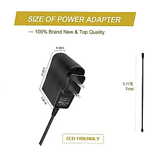 Ddkxndb AC Adapter Charger for GRANDSTREAM GXP1760W WiFi Enabled 6 Line HD IP Phone VoIP