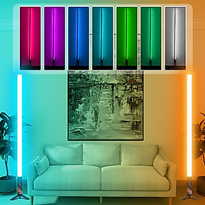 2 Pack 4ft Portable Battery Powered Tube Light 120cm Handheld LED Tube Lights with Tripods, 500 Vivid Effects, for DJ Lighting, Dance Club and Photography， Light Painting， YouTube， Night Bar, Party