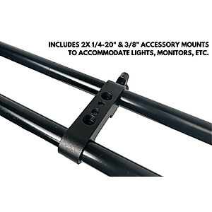 Glide Gear OH 200 Modular/Adjustable Video Camera Smartphone Overhead All Metal Flat Lay Rig Mount