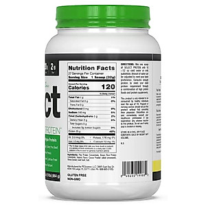 PEScience Select Vegan Plant Based Protein Powder, Chocolate, 27 Serving, Pea and Brown Rice Blend