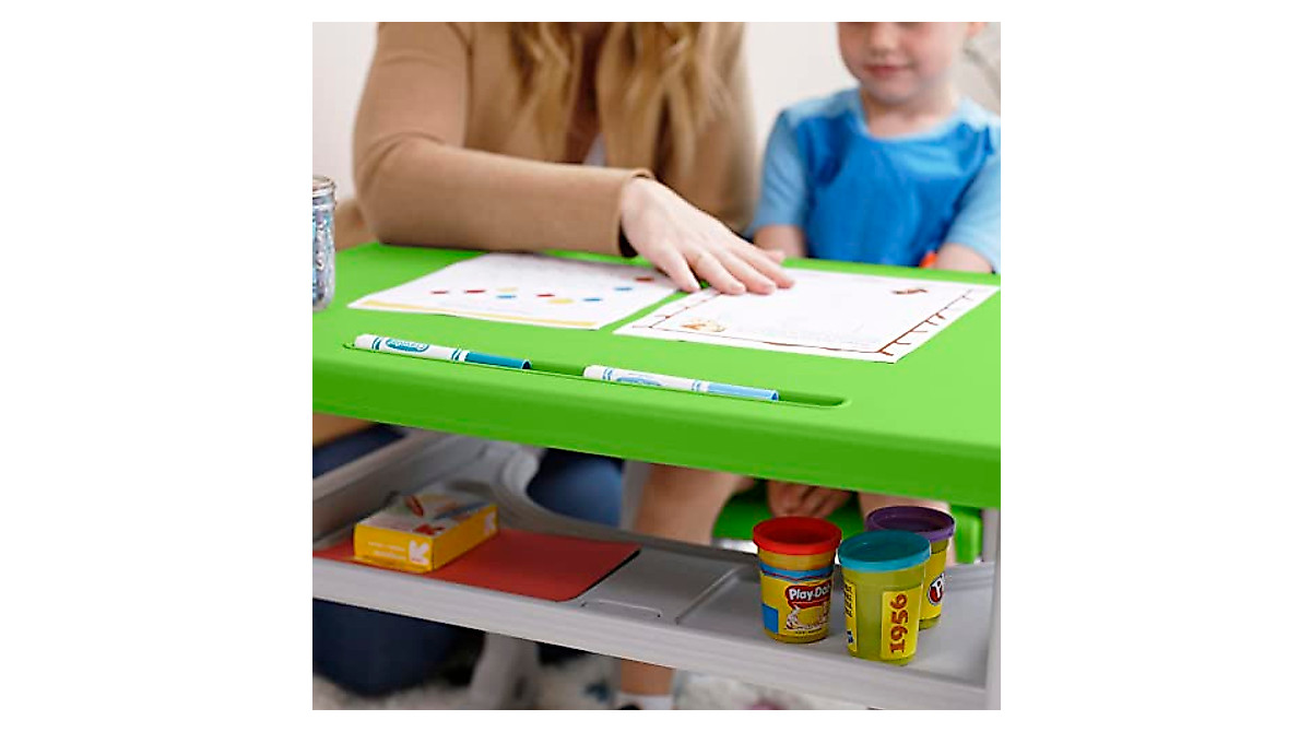 ECR4Kids Toddler Desk & Chair Set - Safe Kids Furniture