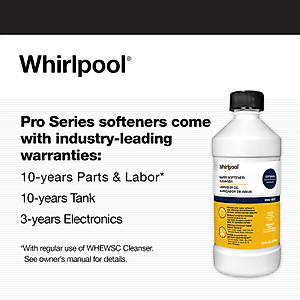 Whirlpool WHESFC Pro Series – Softener/Whole Home Filter Hybrid, Gray