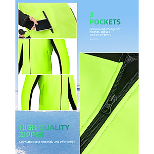 ROCKBROS Cycling Jackets for Men Winter Bike Jackets Thermal Windproof Jacket Cold Weather Cycling Hiking