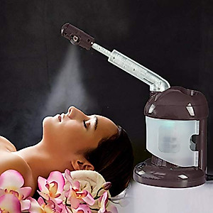 Kingsteam Facial Steamer - Ozone Steamer with Extendable Arm - Professional Nano Ionic Facial Steamer for Deep Cleaning - Portable for Personal Care Use at Home or Salon