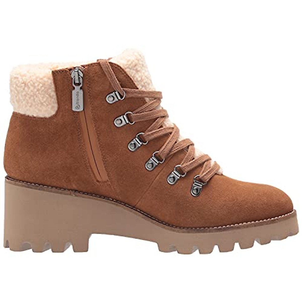 Blondo Women's Devin Hiking Boot, Camel, 8