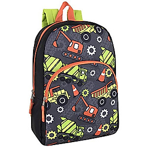 Trail maker 24 Pack Wholesale Kids Backpacks for Boys, Girls Bulk Backpacks with Fun Patterns, Adjustable Padded Straps