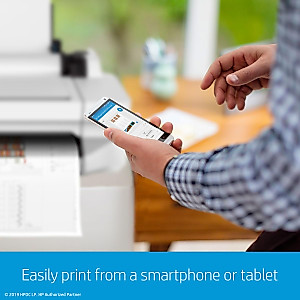 HP DesignJet T230 Large Format 24-inch Plotter Printer, Includes 2-Year Warranty Care Pack (5HB07H)