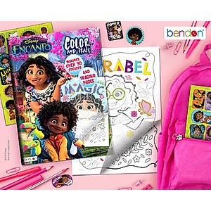 Disney Encanto 48 Page Color and Trace Coloring and Activity Book with 8 Tracing Sheets Paperback 51724 Bendon