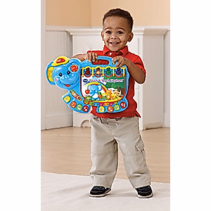 VTech Touch and Teach Elephant Book , Blue