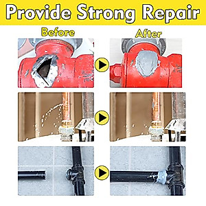 Metal Repair Glue, 2 Pack Metal Epoxy Glue Heavy Duty, High-Temperature Heat Resistant Adhesive Glue for Metal to Metal, Plastics, Stainless Steel, DIY Craft, Aluminum Alloy, Metal Tube
