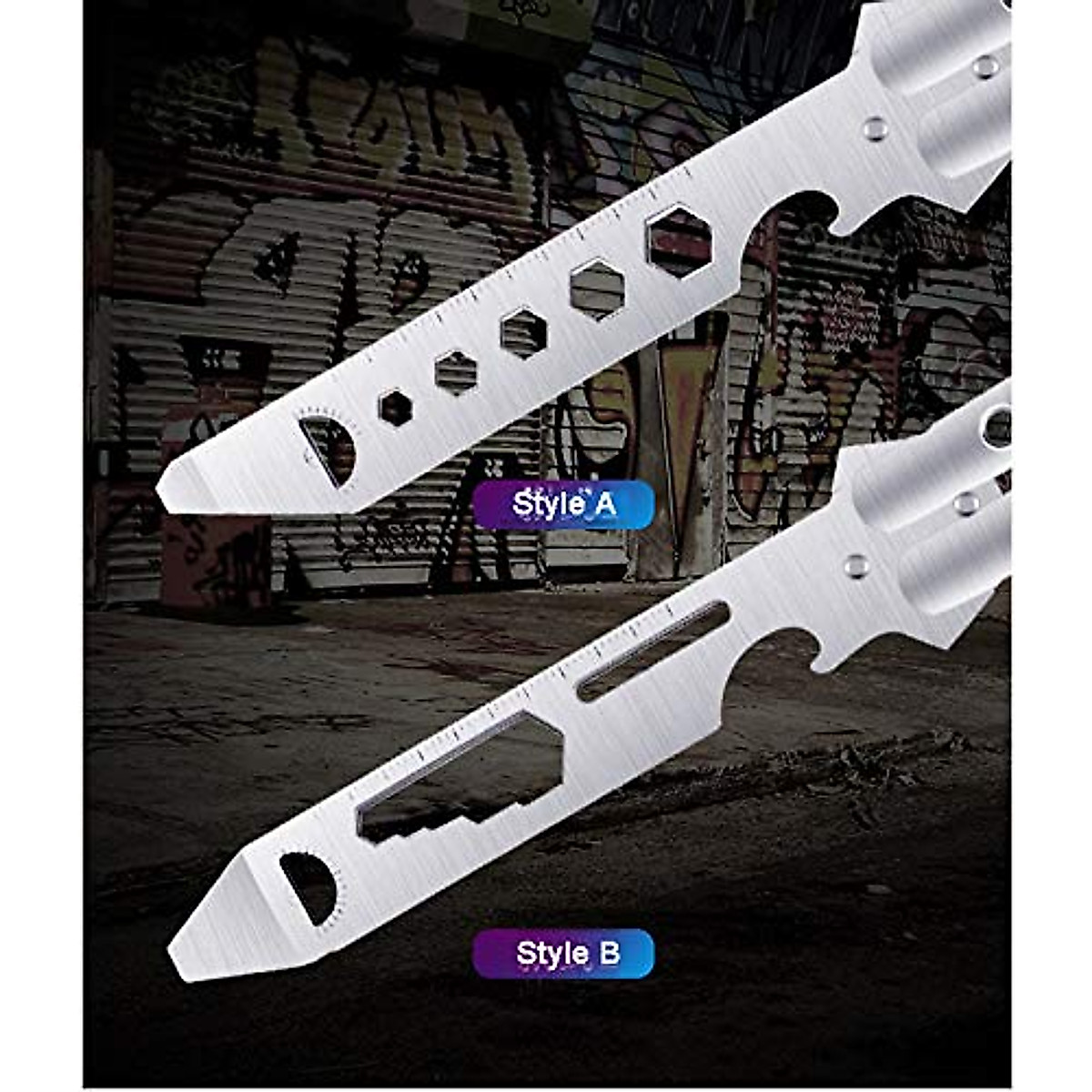 Butterfly Multifunctional Tool Novelty Bali-Bottle Opener for Beer Soda Bartender Practicing Flip