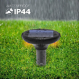 Winpest Solar Snake Repeller Snake Repellent Snake Repellent Ultrasonic Snake Repellent Pest Repeller Gopher Repellent Ultrasonic Good Ultrasonic Pest Repeller Snake Repellent 4-Pack