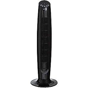 Amazon Basics Digital Oscillating 3 Speed Tower Fan with Remote