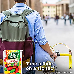 Tic Tac, Fruit Adventure Mints, Bulk 12 Pack, On-The-Go Refreshment, 1 Oz Each