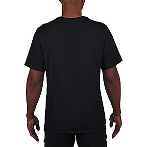 Gildan Men's 100% Polyester Moisture Wicking Performance T-Shirt, Black, X-Large