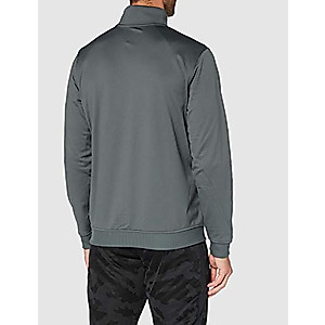 Under Armour Men's Sportstyle Tricot Jacket , Pitch Gray (012)/Black, XX-Large