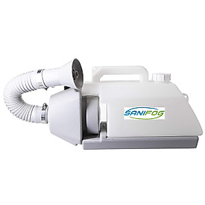 Sanifog Cordless Disinfectant Fogger Machine for 25ft Spray ULV Cold Fogger Electric Sprayer Commercial Industrial and Home Use (3L)