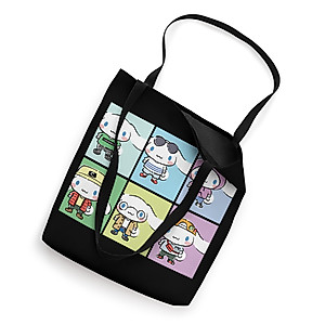 Cinnamoroll Collection Streetwear Squares Tote Bag