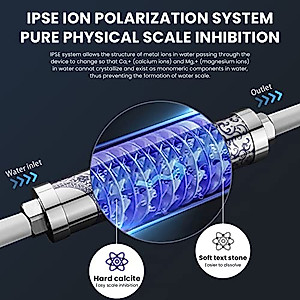 Whole House Water Filtration System, Central Water Softener, Reusable Pure Physical Type Salt-Free Water Softener, Ten Years Scale Inhibition Without Scaling, Joint US and Chinese Tech.