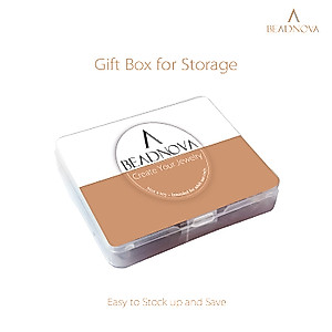 BEADNOVA Fish Hook Earring Hooks 150pcs Earring Findings with Earring Backs for Earring Supplies Earrings Making DIY (150pcs Silver Earring Hooks and 150pcs Earring Backs, Total 300pcs)