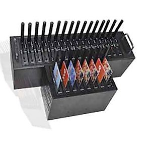 GSM/GPRS Modem Pool 16 Port USB Interface Wavecom Module at Commands Q24plus