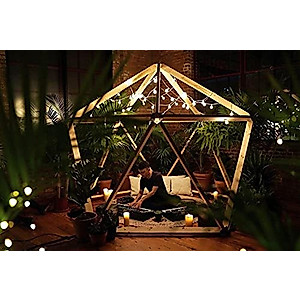 Thunder-Domes 1V Geodesic Dome Hub DIY Kit - Sheet Metal Connectors