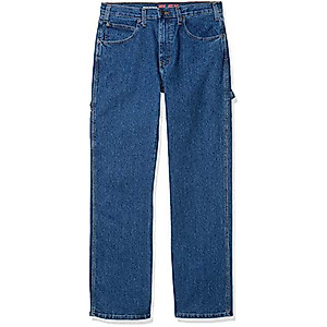 Dickies mens Flex Carpenter Denim Jeans, Stonewashed Indigo Blue, 32W x 32L US
