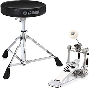 Yamaha FP-6110A and DS-550; Foot Pedal and Drum Throne PKG