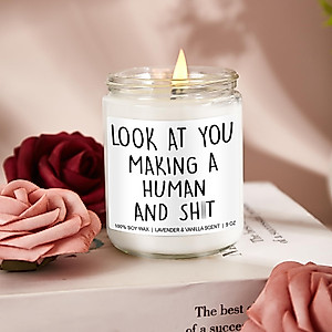 Younift Look at You Making a Human Candle, New Mom Gifts, New Dad Gifts, New Parents Gifts for Couples, Gender Reveal Gifts, Christmas, Funny Baby Shower Gifts, Pregnancy Gifts for Expecting Mom