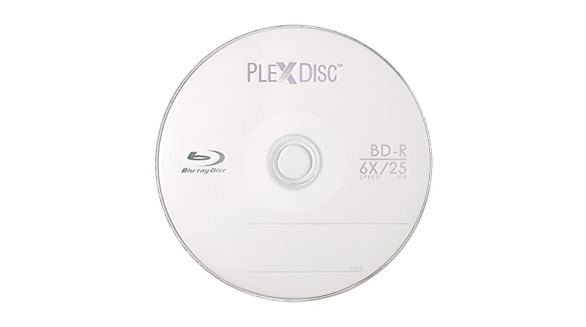 PlexDisc 25GB BD-R Discs - Fast & Reliable Storage