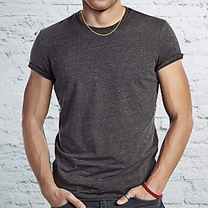 Nuragold 10k Yellow Gold Solid 2.5mm Anchor Mariner Link Chain Pendant Necklace, Womens Mens Jewelry 16" 18" 20" 22" 24" 26"