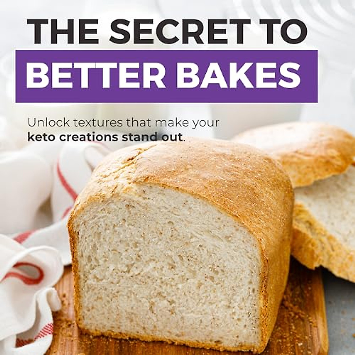 Lupin Flour (1 lb) Low-Carb Flour, 1g Net Carbs Per Serving, Improve Keto-Friendly Baked Goods, High in Protein and Fiber, Keto, Gluten-Free, Non-GMO Sourced