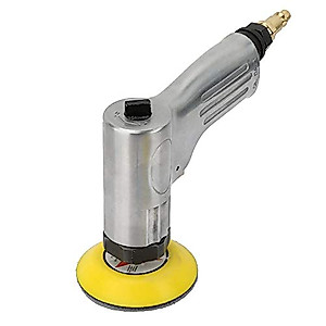 3 Inch Mini Air Angle Sander,2000RPM Professional Pneumatic Sander Polisher,with Grinding Disc,for Wood, Stone, Hardware, Crafts, etc