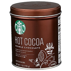 Starbucks Hot Cocoa, Double Chocolate, 7 Ounce