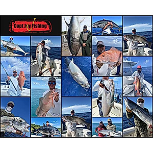 Capt Jay Fishing Saltwater jigs Speed Jigging Slow Jigging Pitching Lures,Vertical Jigging Artificial Lures Jigging Lure Fishing jigs- 3D (120g Silver, 120g)