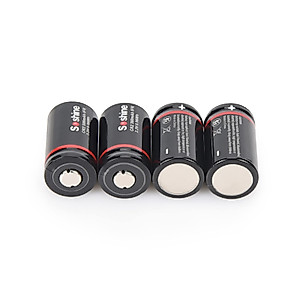 CR2 Rechargeable Battery and Charger 15270 3.0V Battery for Golf Rangefinders, Telescopes, Electric Toys Smoke Alarms