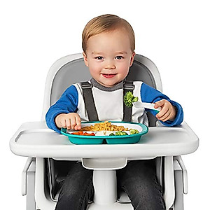 OXO Tot On The Go Fork & Spoon Training Set with Travel Case - Teal