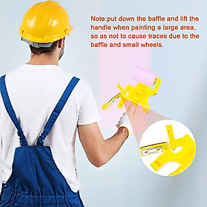 Set of 9 Paint Edger Combo Kit Paint Edger Roller Brush Multifunctional Handheld Clean-Cut Paint Edger with Extra Replacement Roller and Brush for Room Wall Ceiling Indoor Outdoor Painting (XT Style)