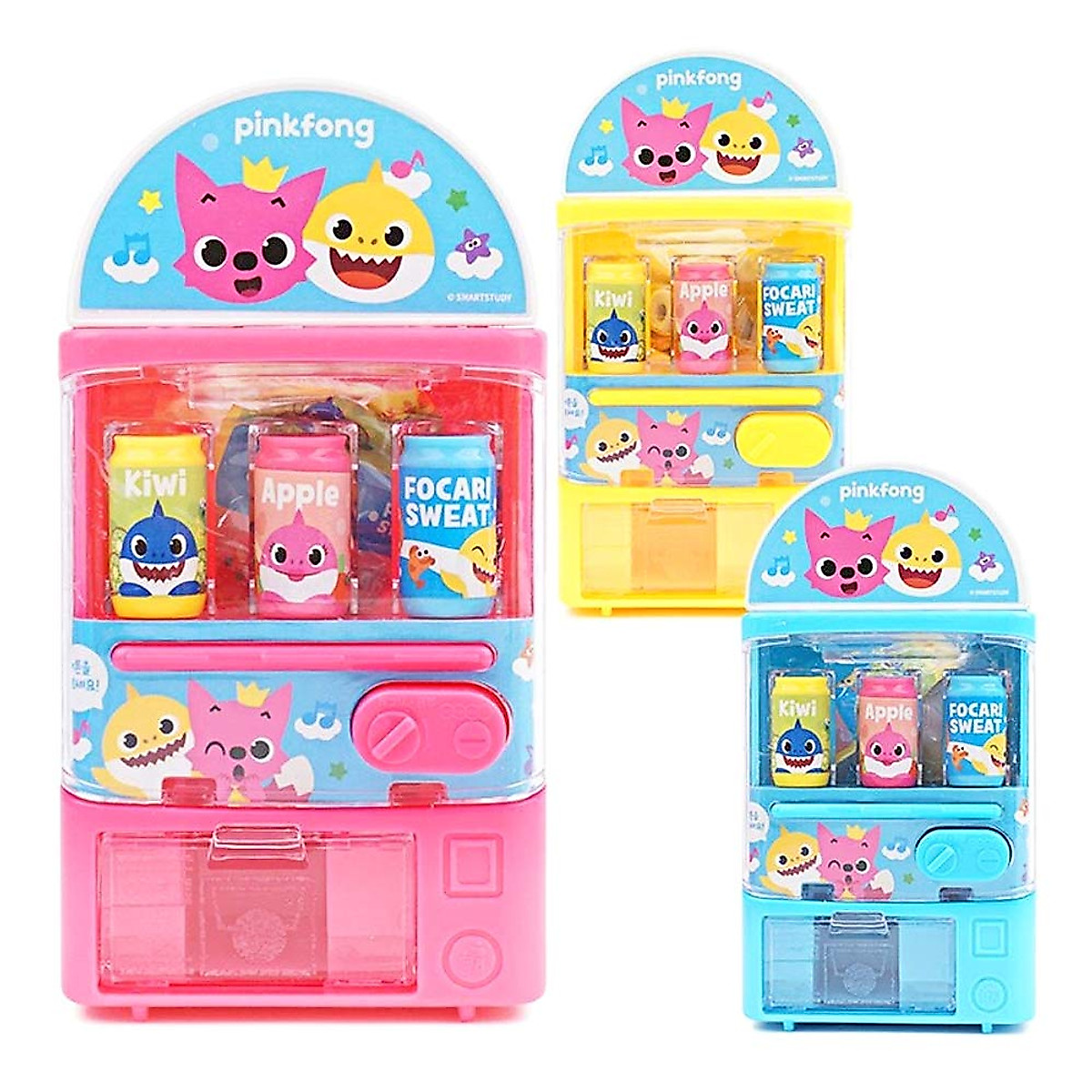 [Random] Kids Baby Cute Shark Family Mini Drink Vending Machine Toy