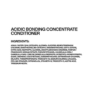 Redken Conditioner for Damaged Hair Repair | Acidic Bonding Concentrate | For All Hair Types | 10.1 Fl Ounce